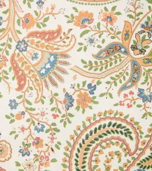 Etro Embroidered Cotton Cushion
