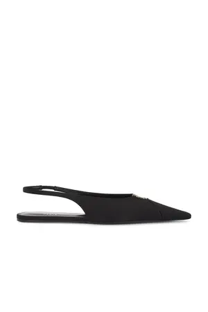 Saint Laurent Slingback Flats For Women