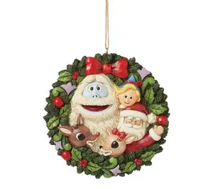 JIM SHORE Rudolph Rudolph & Friends Hanging Ornament - One-color