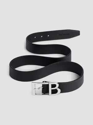 Balenciaga Classic B Belt - Black