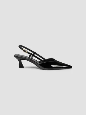 STUART WEITZMAN Vinnie 50mm Patent Leather Pumps - Black