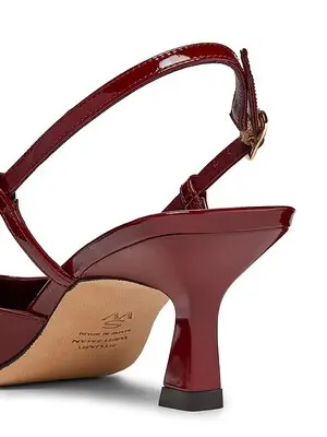 STUART WEITZMAN Vinnie 50mm Patent Leather Pumps - Rosewood