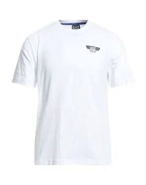 EA7 T-shirt Size Cotton, Elastane - White