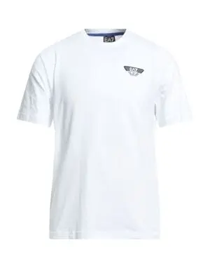EA7 T-shirt Size Cotton, Elastane - White