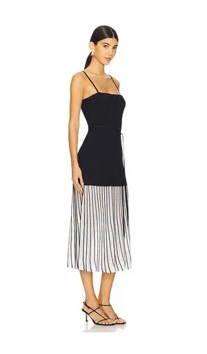 KARINA GRIMALDI Moraima Knit Midi Dress