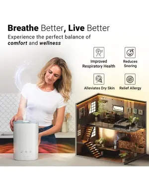 MIKO Cool Mist Humidifier With App Control Breeze