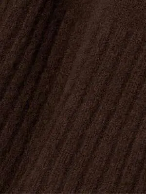 FFORME Ainsley Wool-cashmere Maxi Dress - Brown
