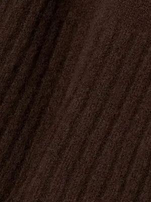 FFORME Ainsley Wool-cashmere Maxi Dress - Brown