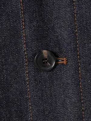 Loro Piana Kea Cotton And Cashmere-blend Denim Jacket