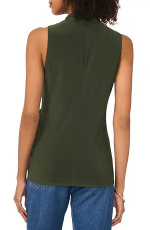 Vince Camuto Crossover Tank - Olympia Green
