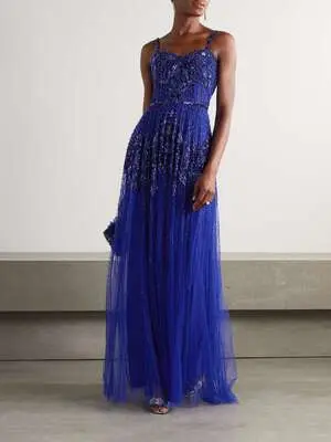Zuhair Murad Embellished Tulle Gown