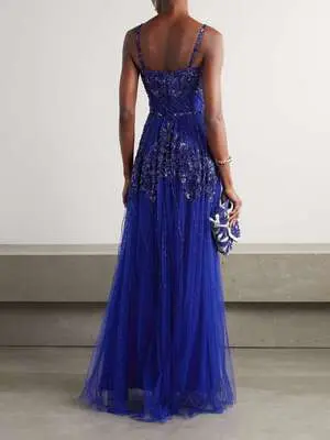 Zuhair Murad Embellished Tulle Gown
