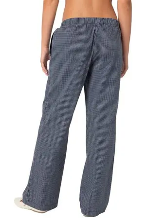 EDIKTED Ellery Check Pants