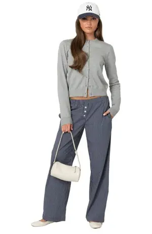 EDIKTED Ellery Check Pants