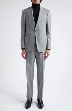 TOM FORD Shelton Sharkskin Suit