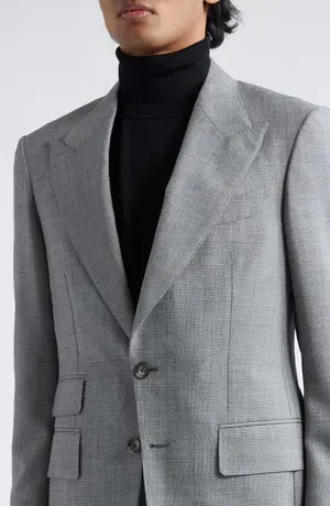 TOM FORD Shelton Sharkskin Suit