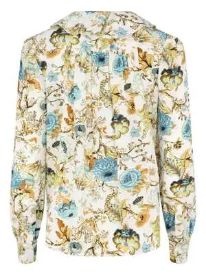 Ulla Johnson Veron Floral Print Blouse