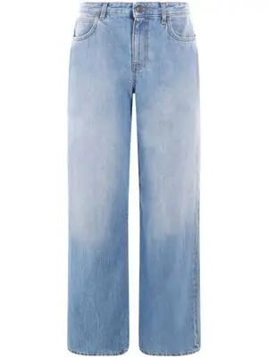 THE ROW Eglitta Wide-leg Jeans - Blue