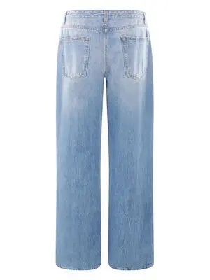 THE ROW Eglitta Wide-leg Jeans - Blue