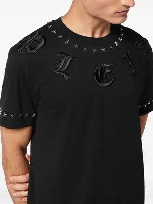 Philipp Plein Gothic-logo Round-neck T-shirt