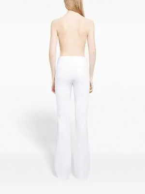 COURREGES Oblique Tailored Trousers - White