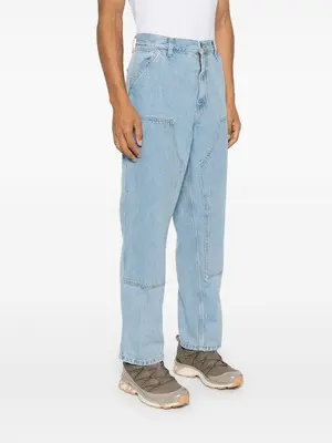 Carhartt Work In Progress Double Knee Trousers - Blue