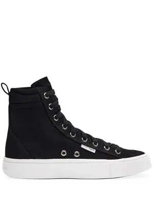 COURREGES Canvas Hi-top Sneakers