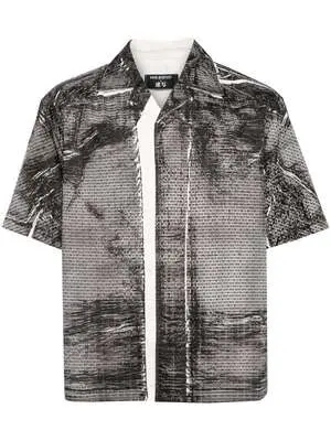 CROQUIS Graphic-print Short Sleeves Shirt
