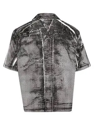 CROQUIS Graphic-print Short Sleeves Shirt