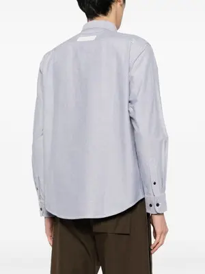 AAPE BY *A BATHING APE Logo-patch Long-sleeved Shirt