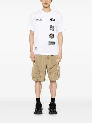 AAPE BY *A BATHING APE Moonface Logo Universe T-shirt