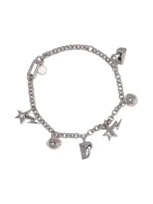 A BATHING APE Charm Bracelet - Silver