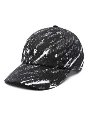 Marni Crayon-print Cap