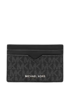Michael Kors Hudson Card Holder - Black
