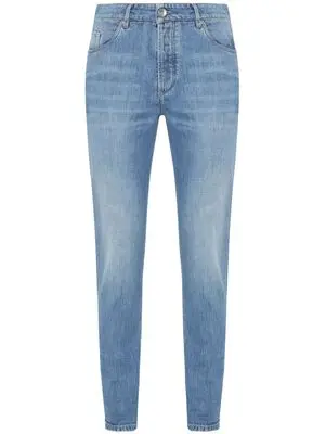 Brunello Cucinelli Straight-leg Jeans - Blue