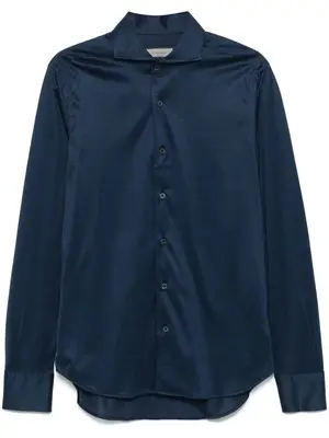 Canali Cotton Shirt - Blue