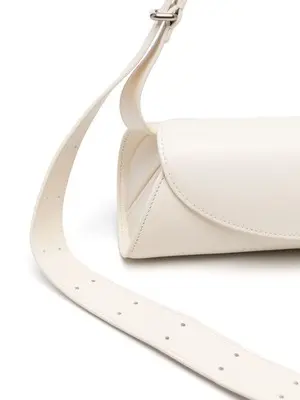 JIL SANDER Small Cannolo Shoulder Bag - Neutrals
