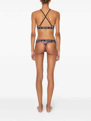 Emilio Pucci Logo-print Thong