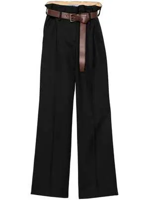Prada Black Wash Pants For Women