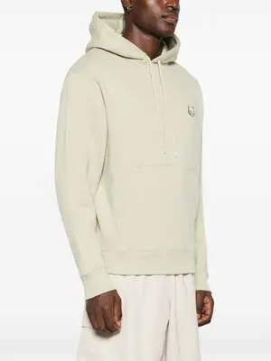 Maison Kitsuné Fox-motif Hoodie - Green
