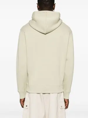 Maison Kitsuné Fox-motif Hoodie - Green