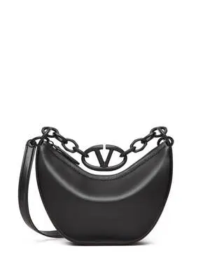 Valentino Garavani Mini Vlogo Moon Bag
