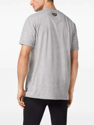 Philipp Plein Chrome Logo-print T-shirt - Grey