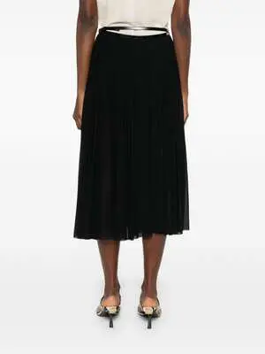 Philosophy Di Lorenzo Serafini Belted Midi Skirt