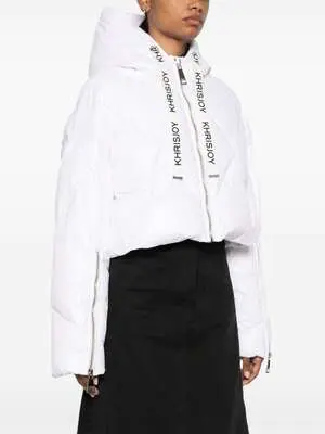 Khrisjoy Crop Puffer Jacket