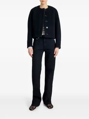 Proenza Schouler Mona Cropped Jacket - Black
