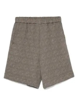 Giorgio Armani Interlock-monogram Bermuda Shorts