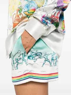 Casablanca La Deesse Du Stade Shorts