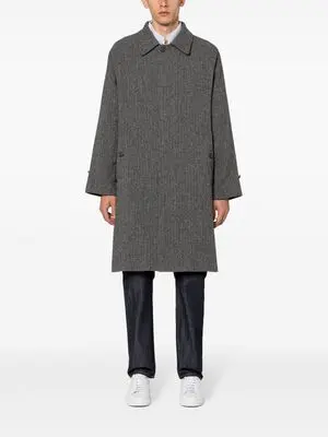 Mackintosh Belford Wool Coat - Grey