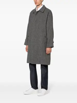 Mackintosh Belford Wool Coat - Grey